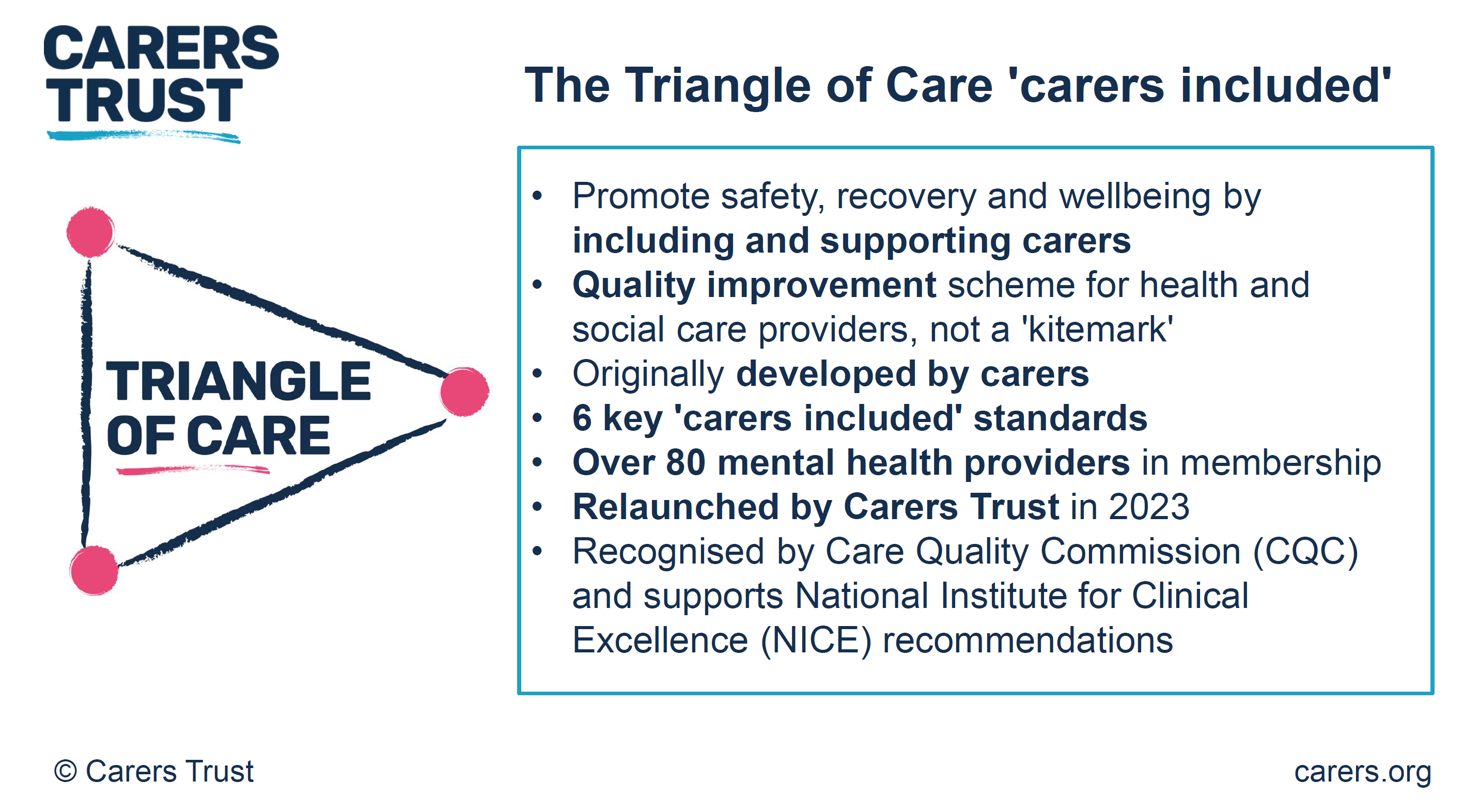 Triangle of Care Community Meeting: January 2026 update | A Caring Mind